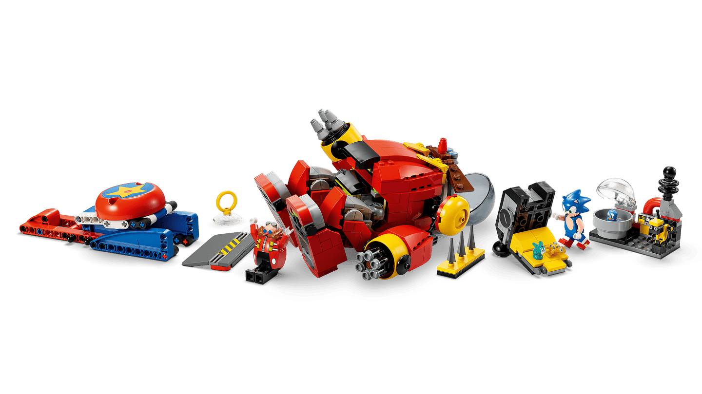 Sonic vs. Dr. Eggman's Death Egg Robot - Videos - LEGO.com for kids
