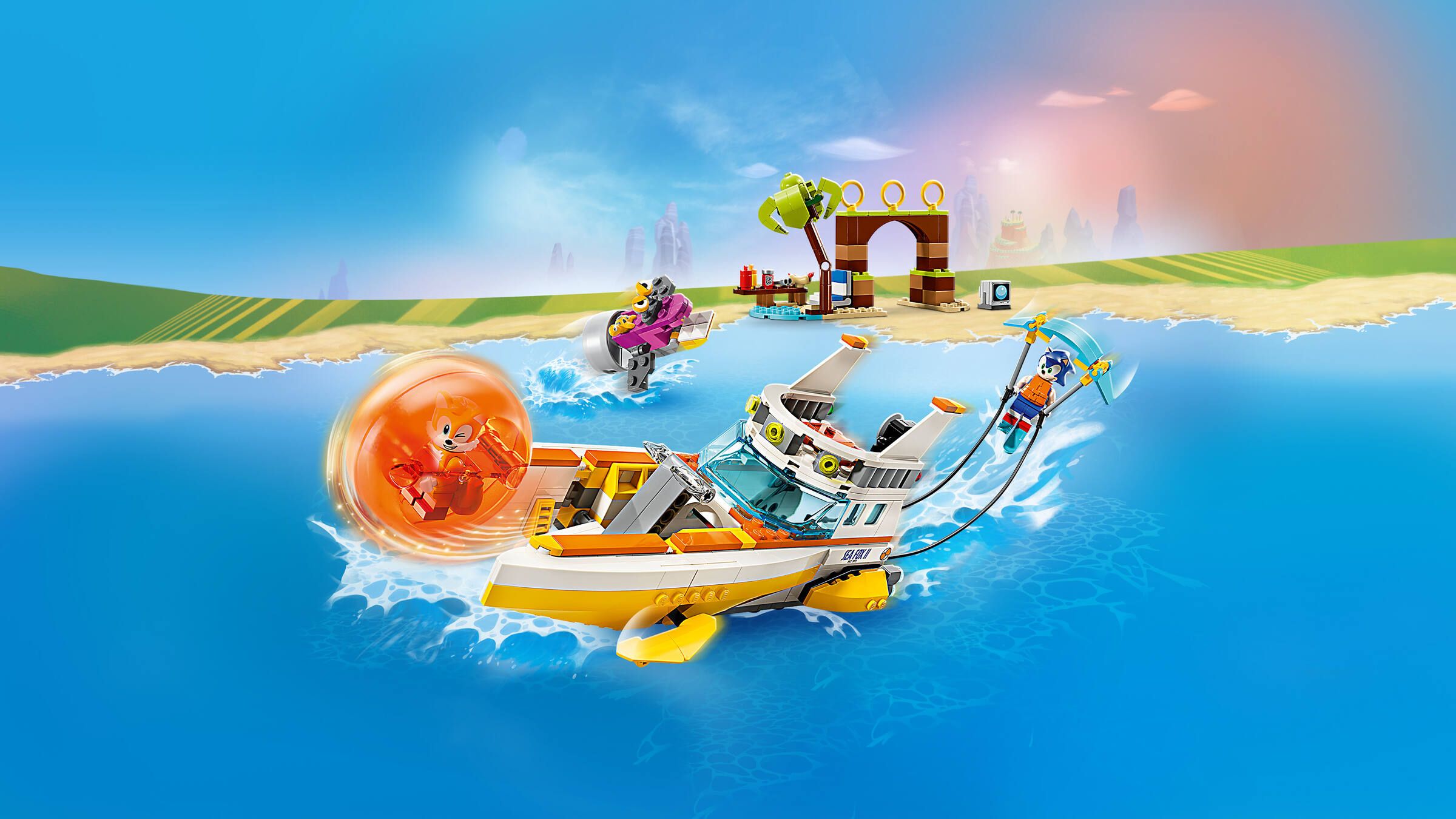 Tails' Adventure Boat - Videos - LEGO.com for kids