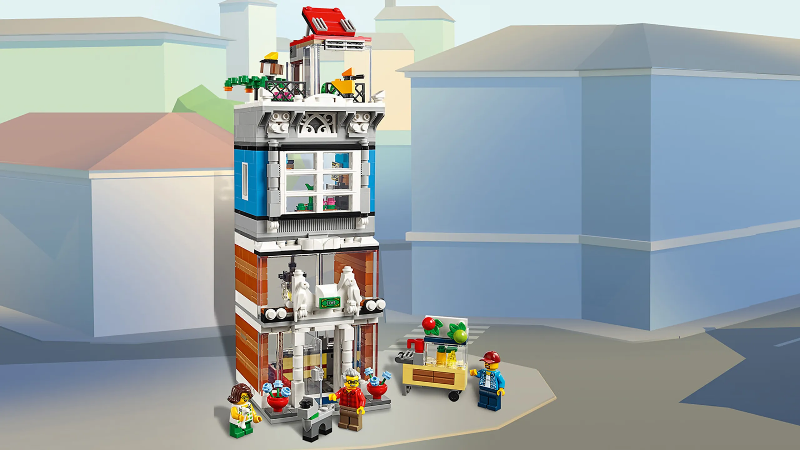 Townhouse Pet Shop & Café - Videos - LEGO.com for kids
