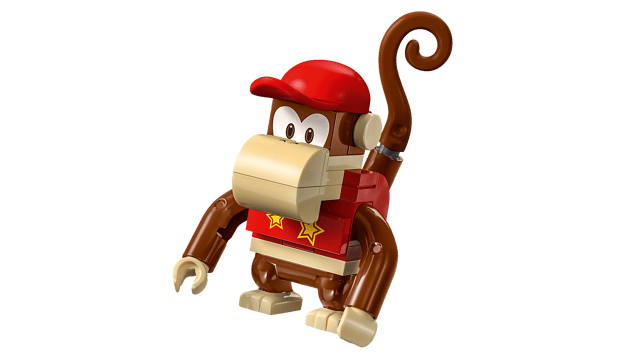 Diddy Kong's Mine Cart Ride Expansion Set - Videos - LEGO.com for kids