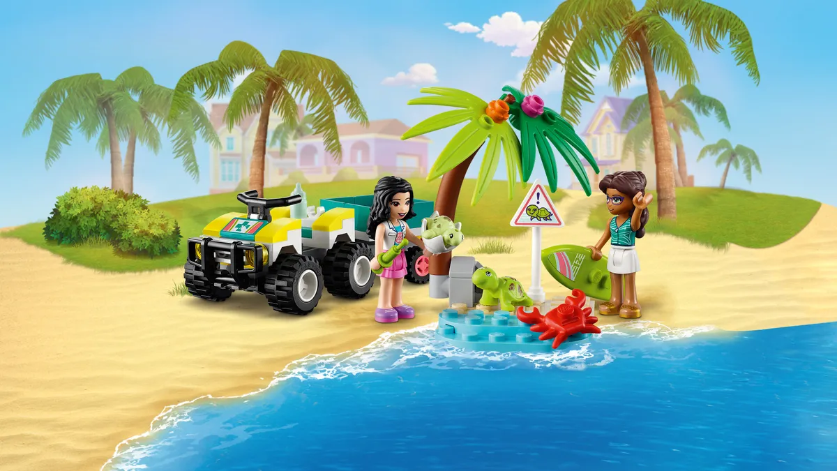Schildpadden Reddingsvoertuig - Video's - LEGO.com voor kinderen