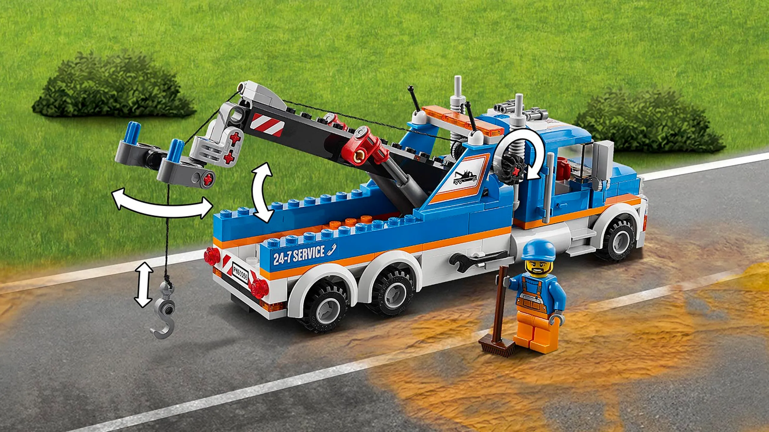 Tow Truck - Videos - LEGO.com for kids