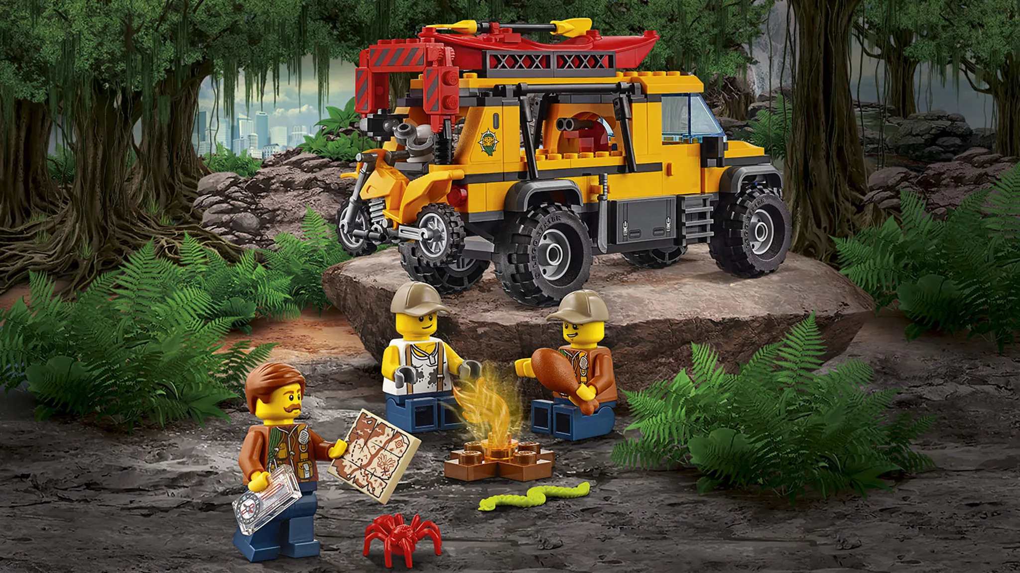 Jungle Exploration Site - Videos - LEGO.com for kids