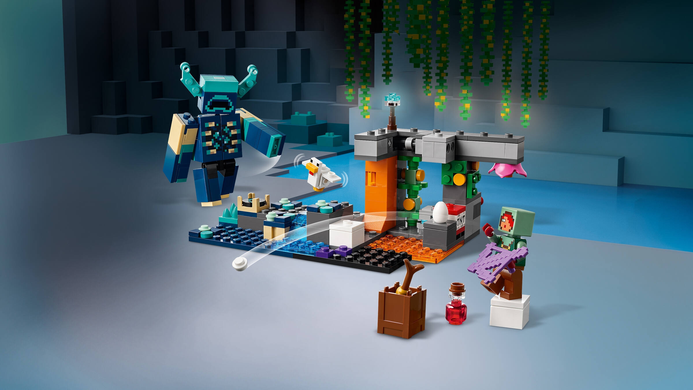 The LEGO® Minecraft® Fanzone