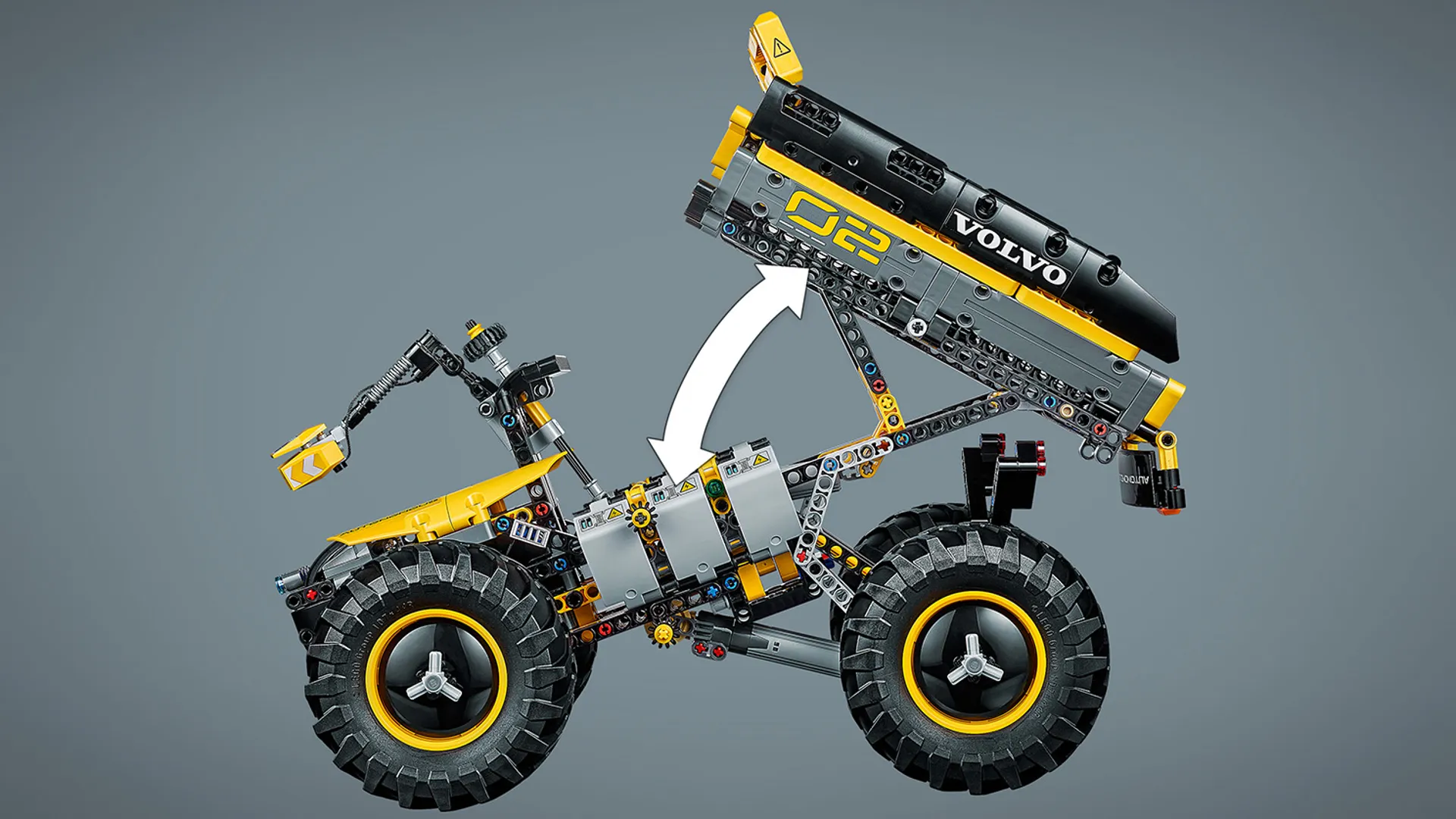 Volvo Concept Wheel Loader ZEUX - Videos - LEGO.com for kids