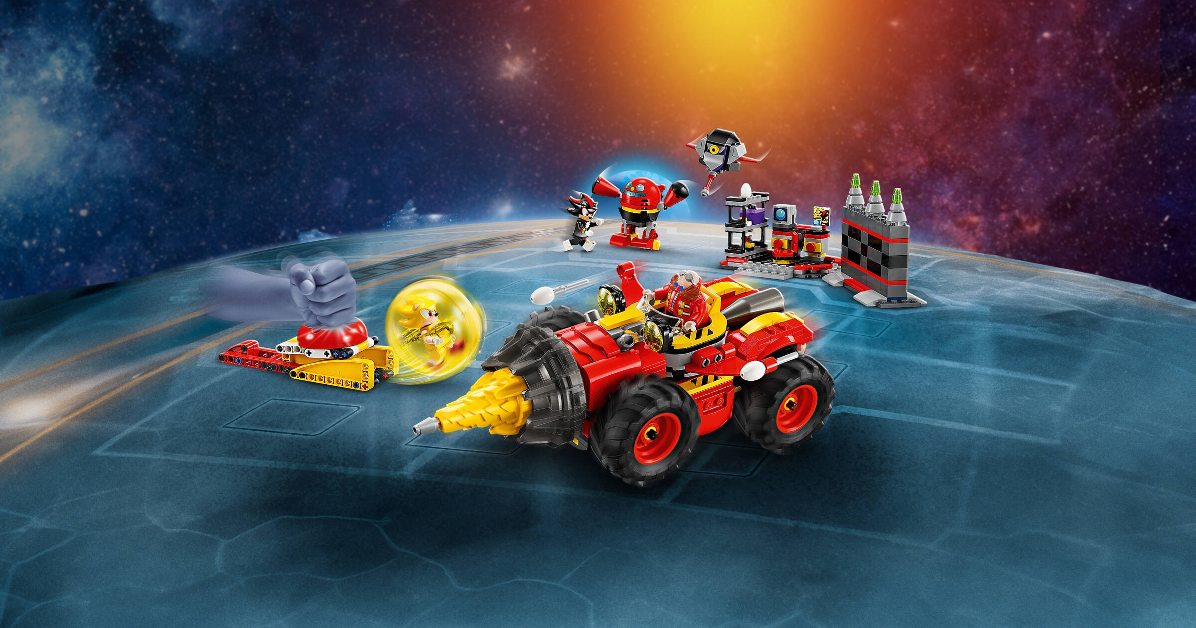 Super Sonic contre Egg Drillster - Vidéos - LEGO.com pour les enfants