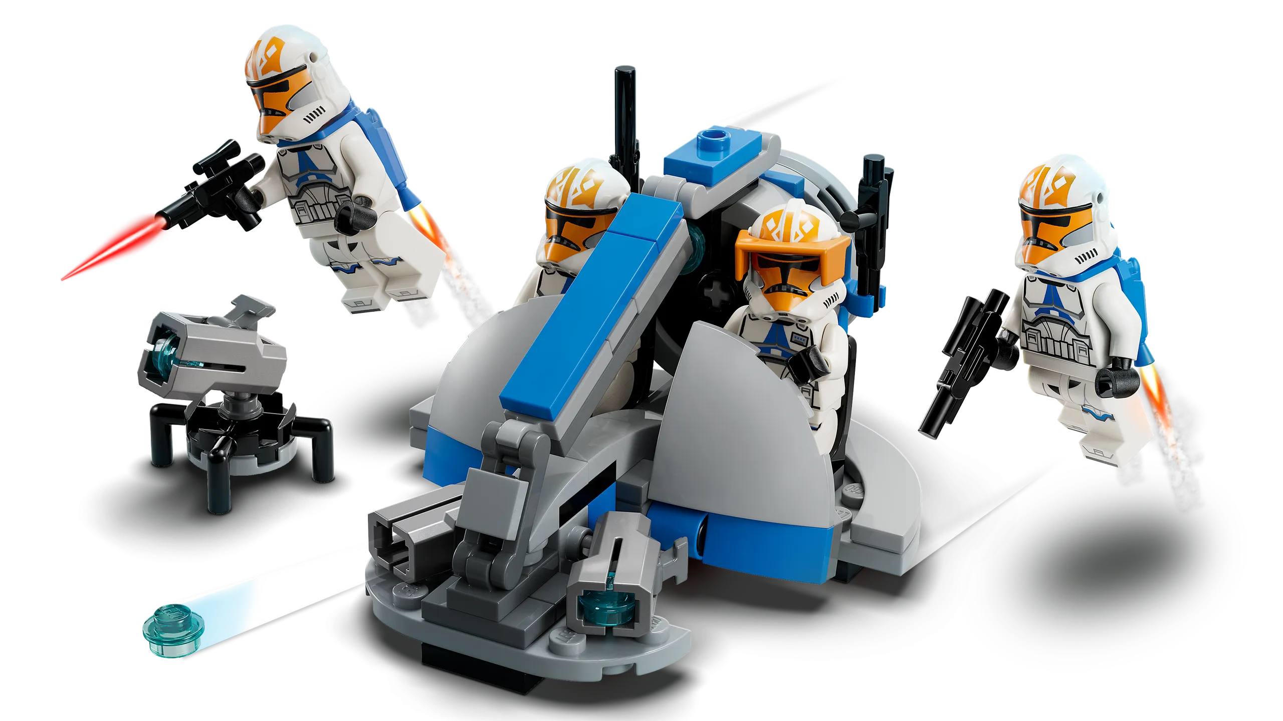 332nd Ahsoka's Clone Trooper™ Battle Pack - Videos - LEGO.com for kids
