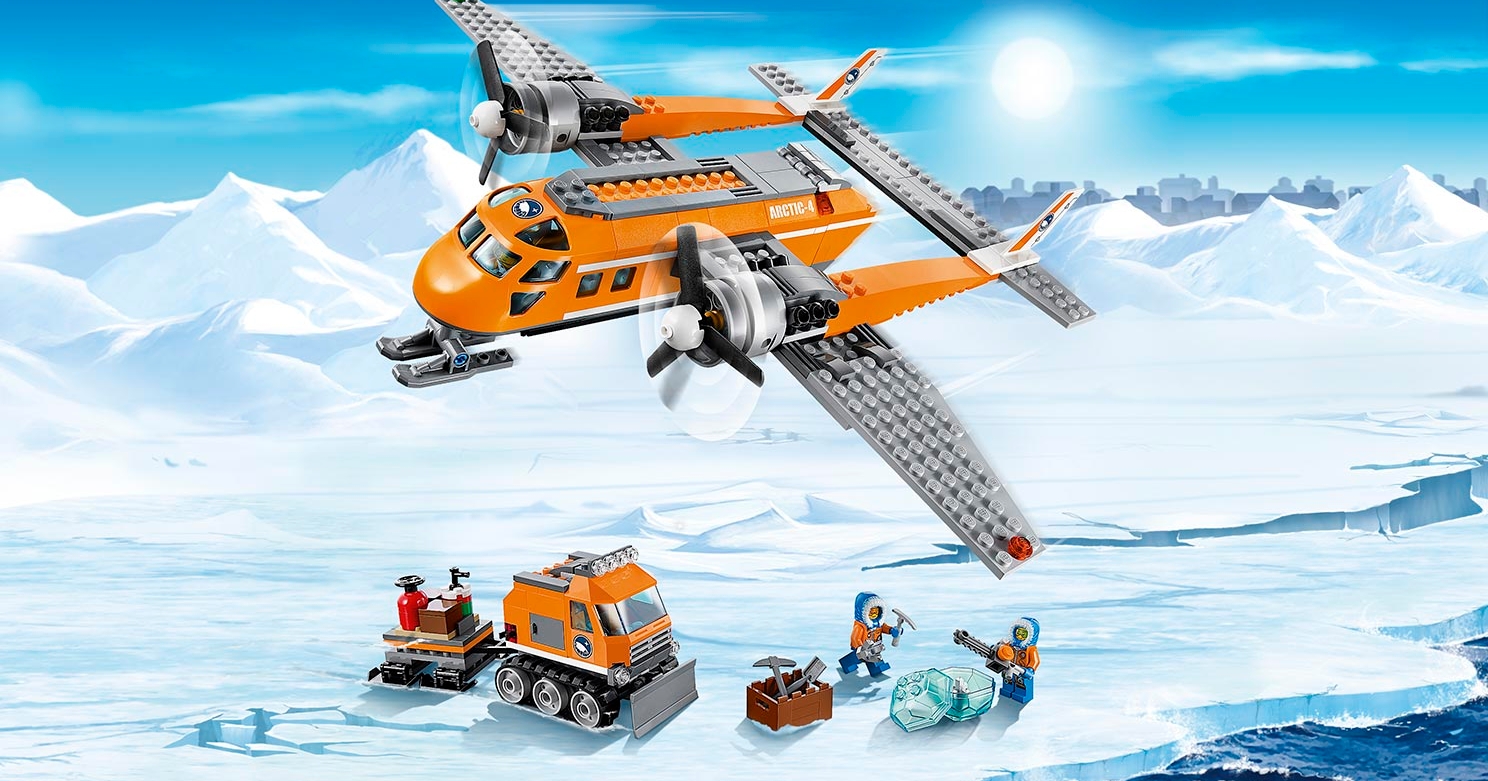 Arctic Supply Plane - Videos - LEGO.com for kids