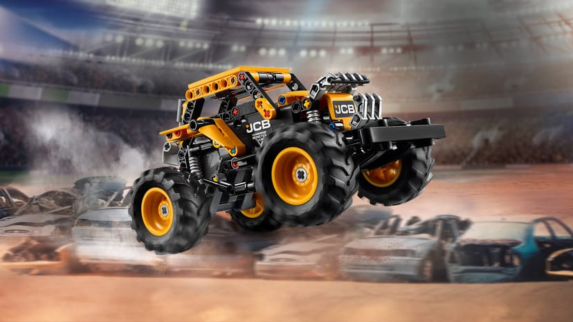 Monster Jam™ DIGatron™ de Puxar - Vídeos - LEGO.com para crianças
