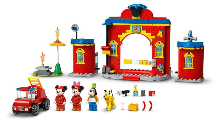Mickey & Friends Fire Truck & Station - Videos - LEGO.com for kids
