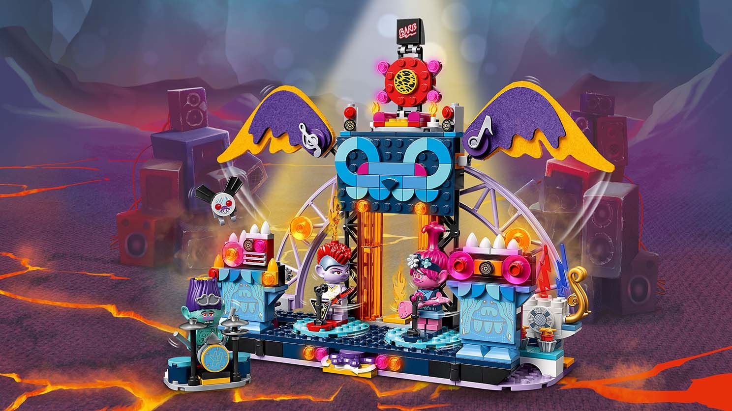 Volcano Rock City Concert - Videos - LEGO.com for kids