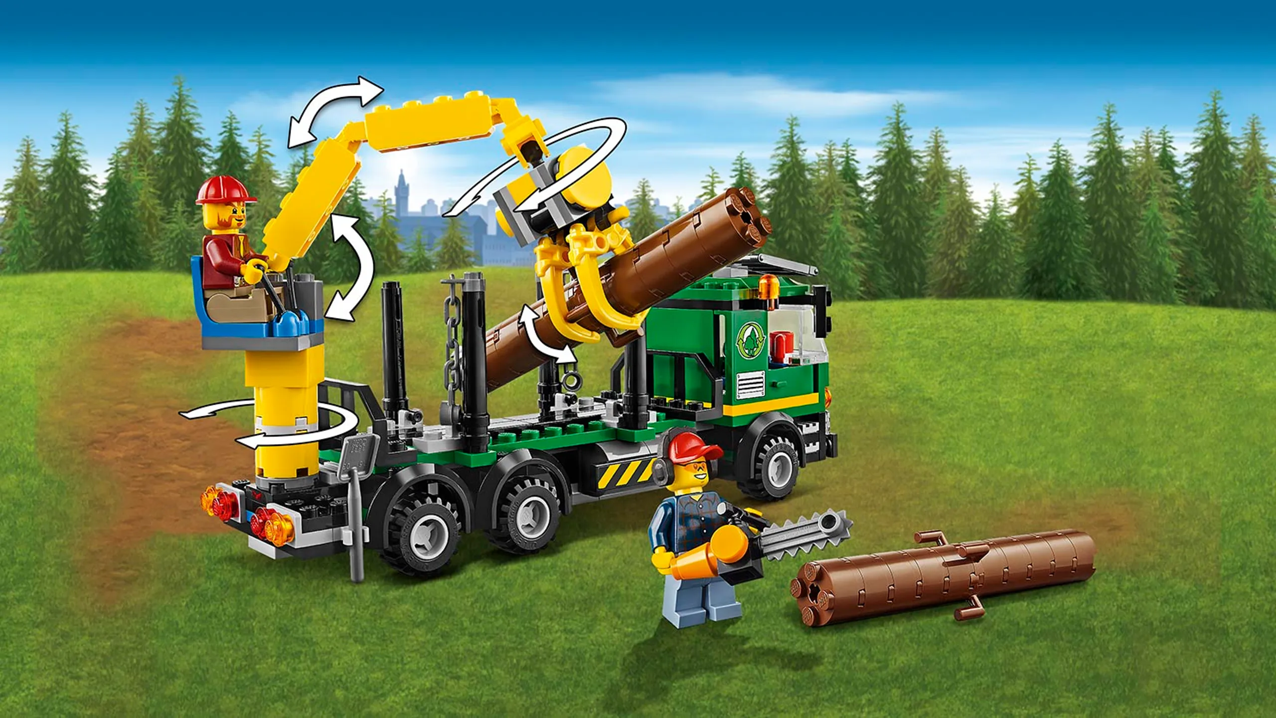 Logging Truck - Videos - LEGO.com for kids