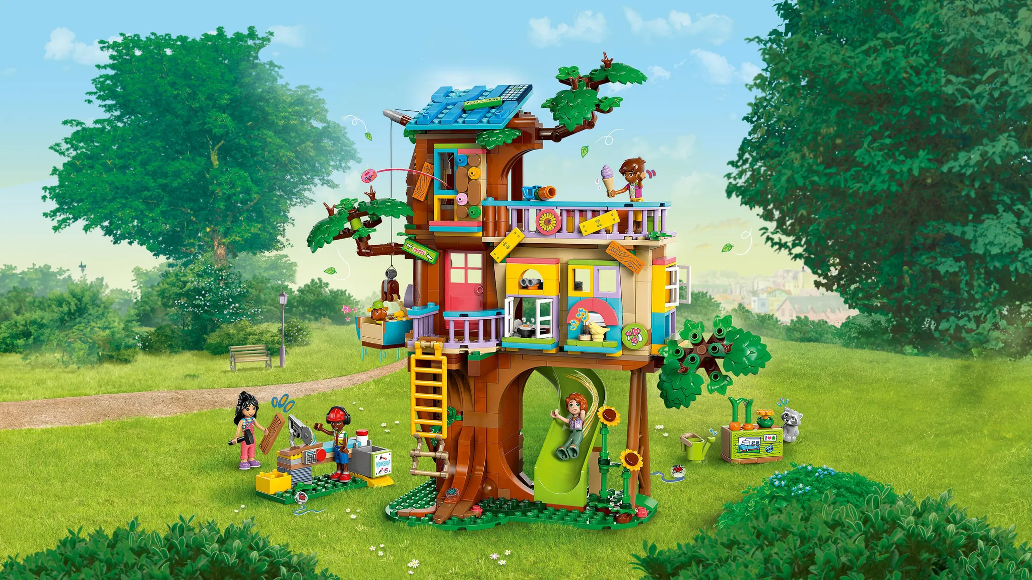 Friendship Tree House Hangout - Videos - LEGO.com for kids