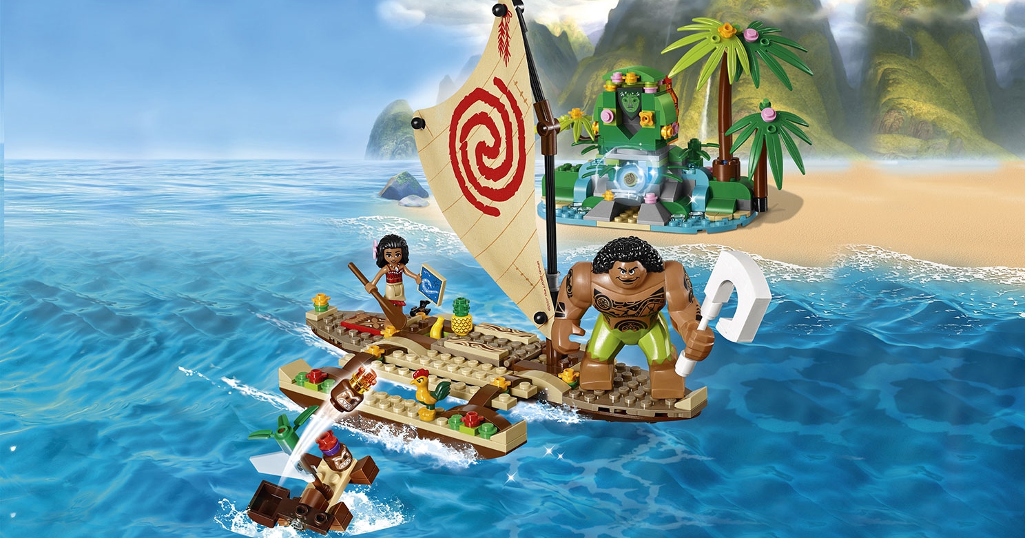 Moana's Ocean Voyage - Videos - LEGO.com for kids