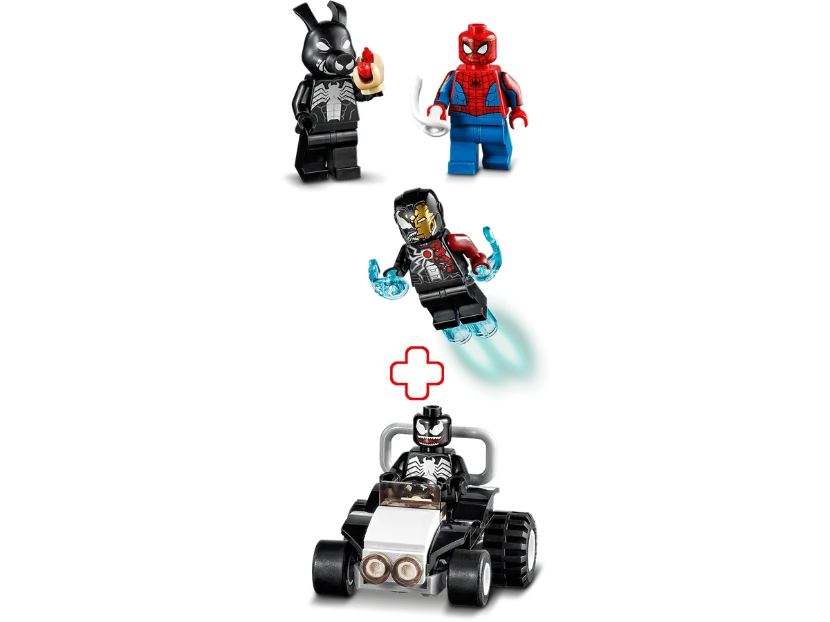 Spider-Man versus Venom and Iron Venom - Videos - LEGO.com for kids