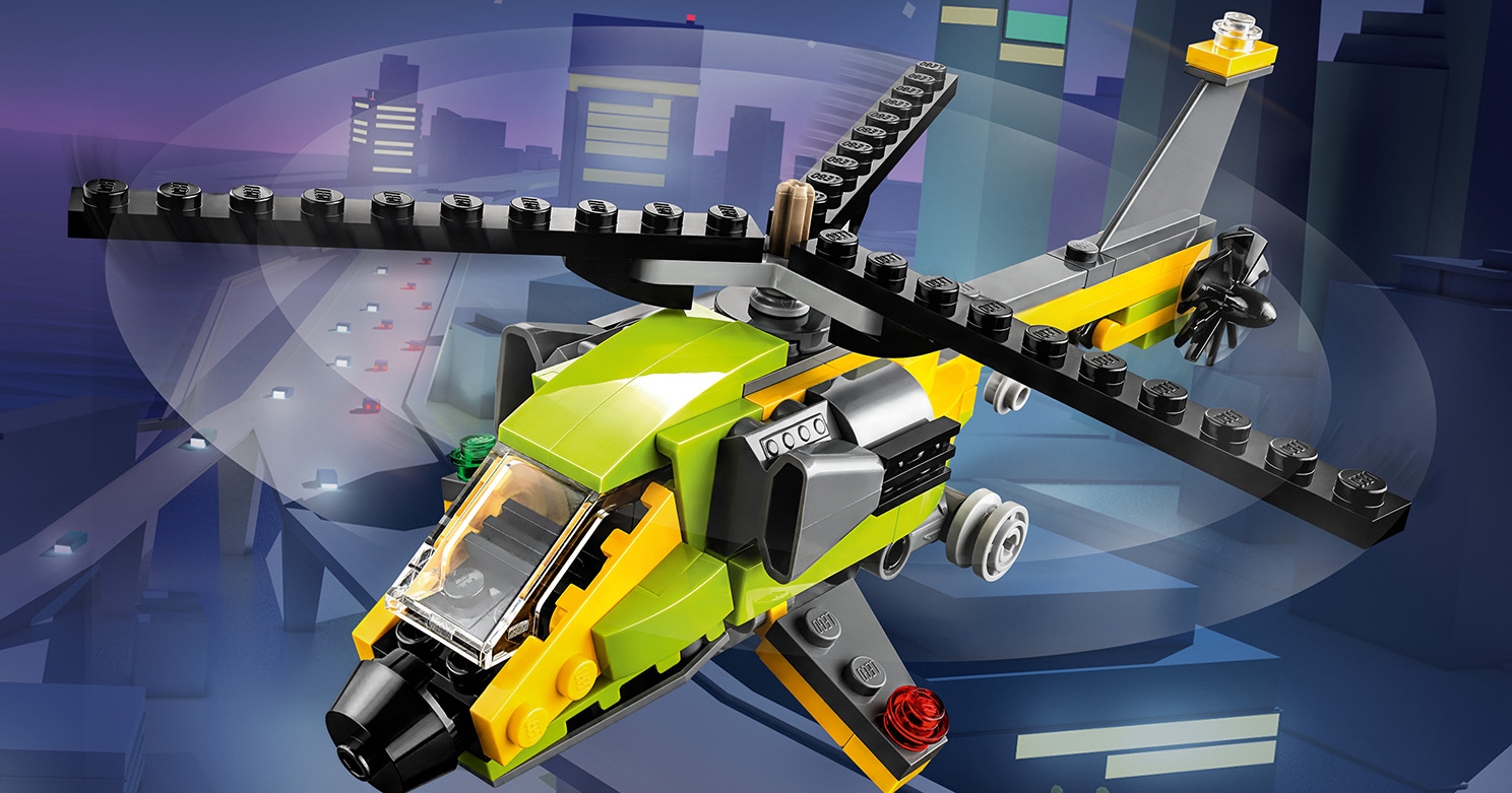 Helicopter Adventure - Videos - LEGO.com for kids