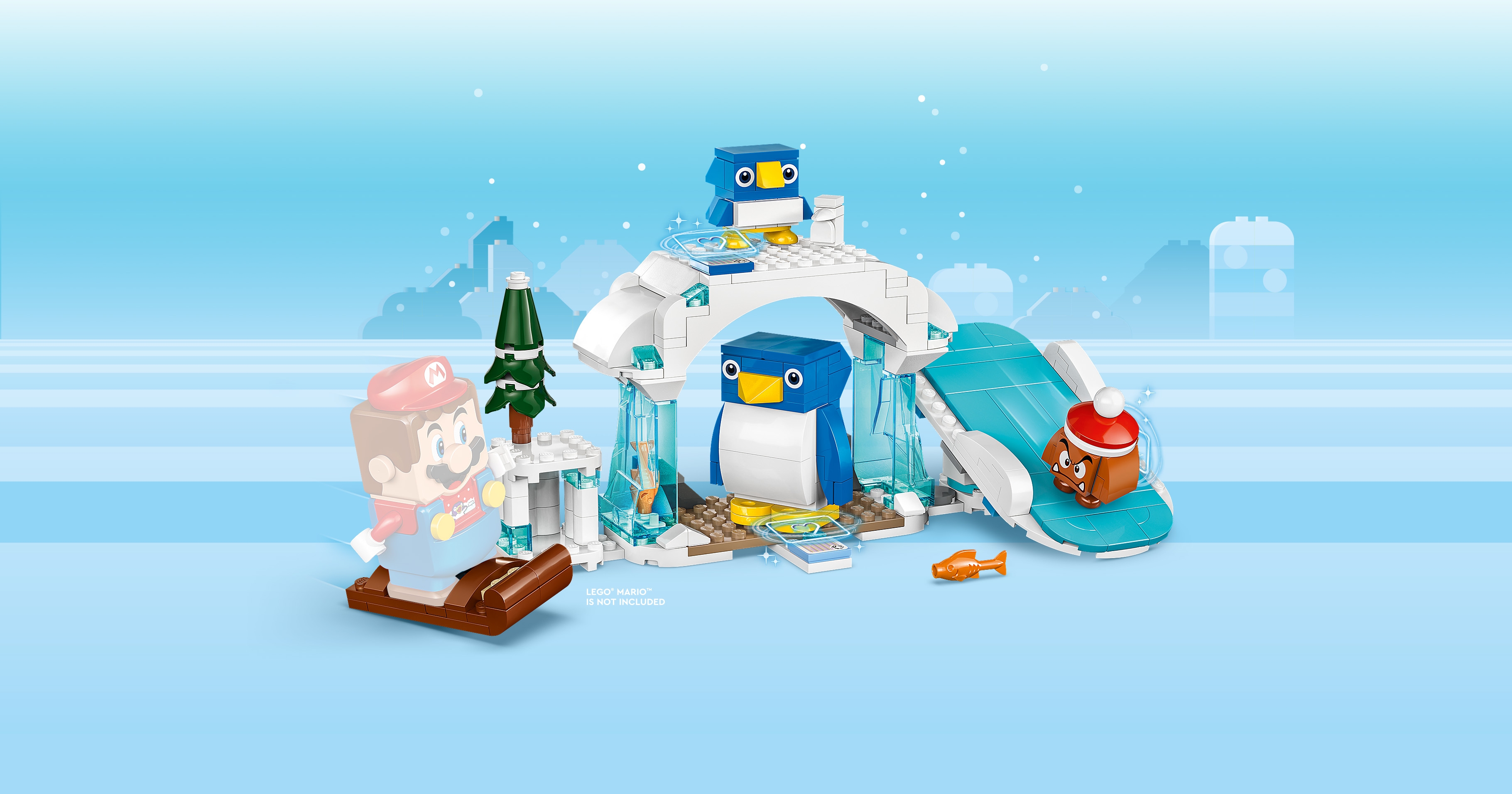 Penguin Family Snow Adventure Expansion Set - Videos - LEGO.com for kids