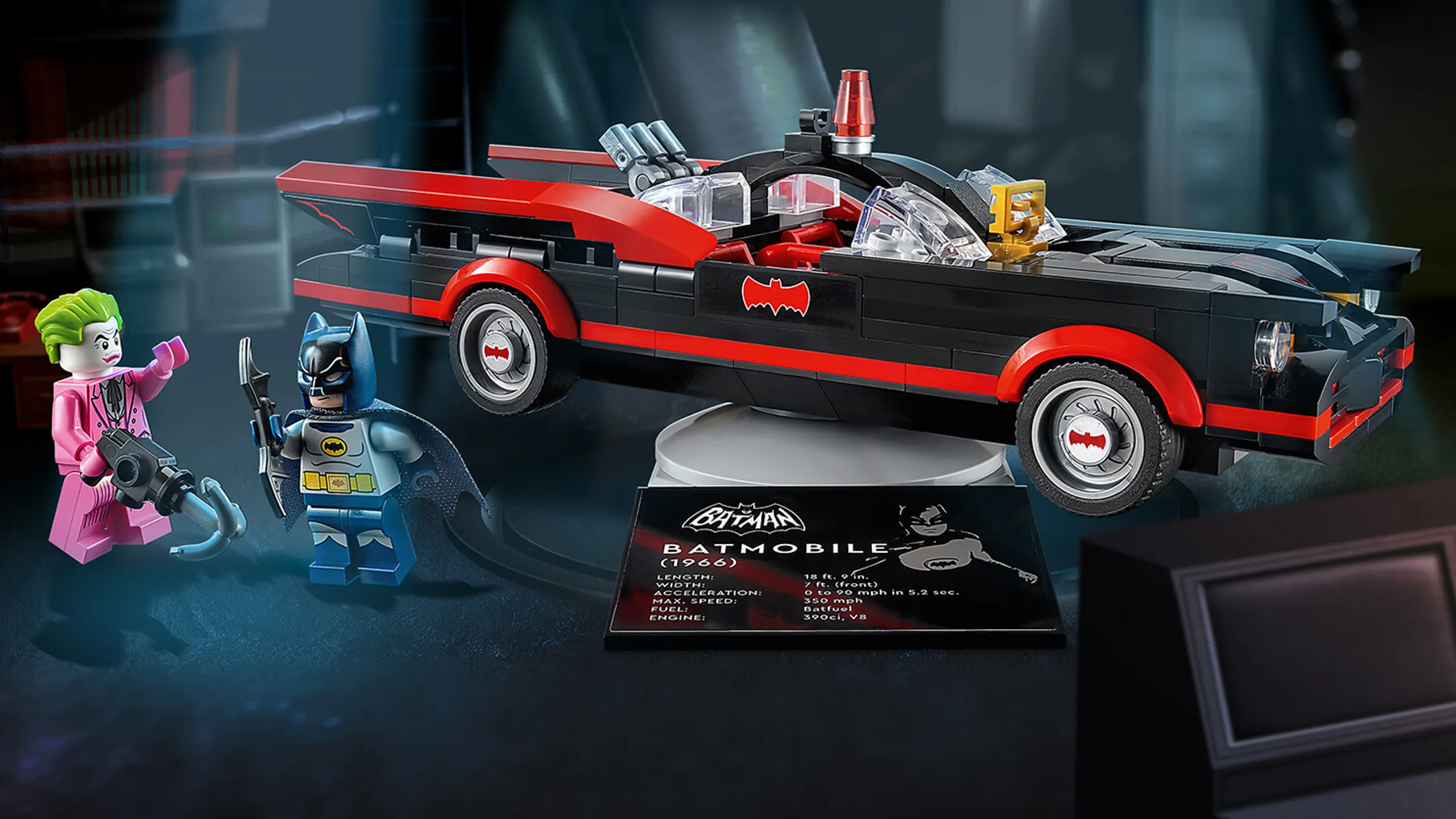 Batman™ Classic TV Series Batmobile™ - Videos - LEGO.com for kids