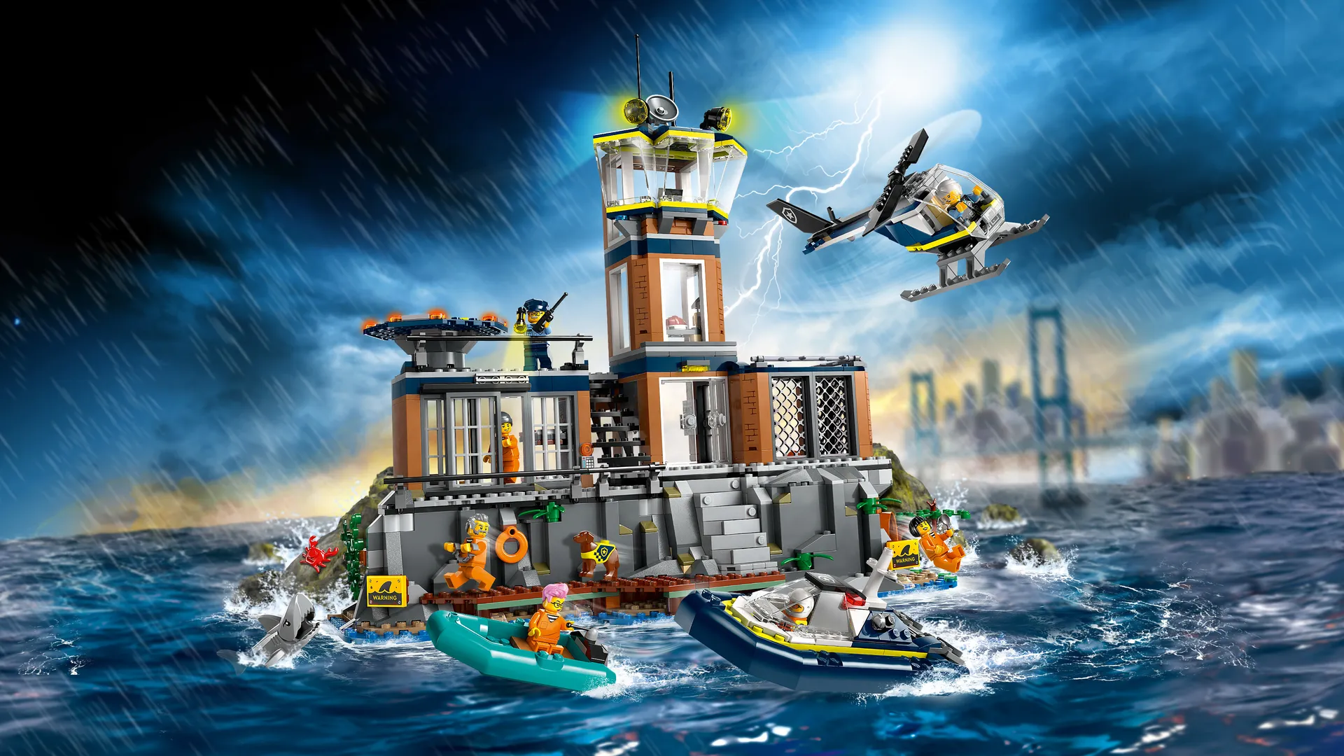 Police Prison Island - Videos - LEGO.com for kids