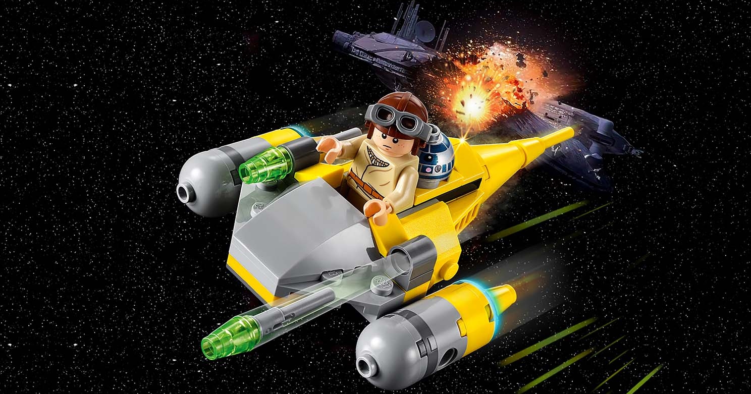 Naboo Starfighter™ Microfighter - Videos - LEGO.com for kids