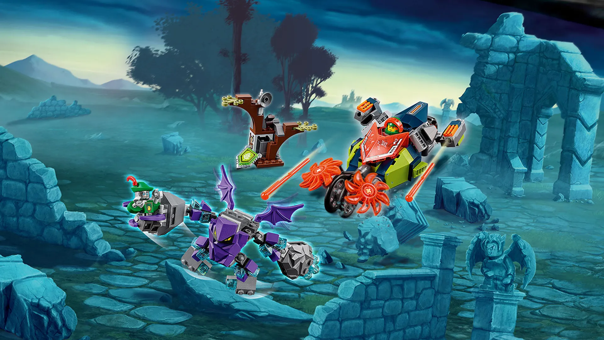 Aaron's Stone Destroyer - Videos - LEGO.com for kids