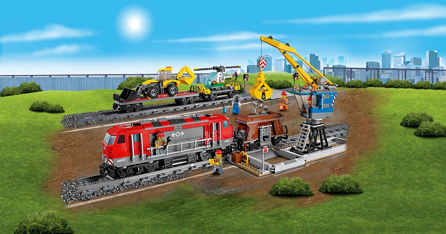 Heavy-Haul Train - Videos - LEGO.com for kids