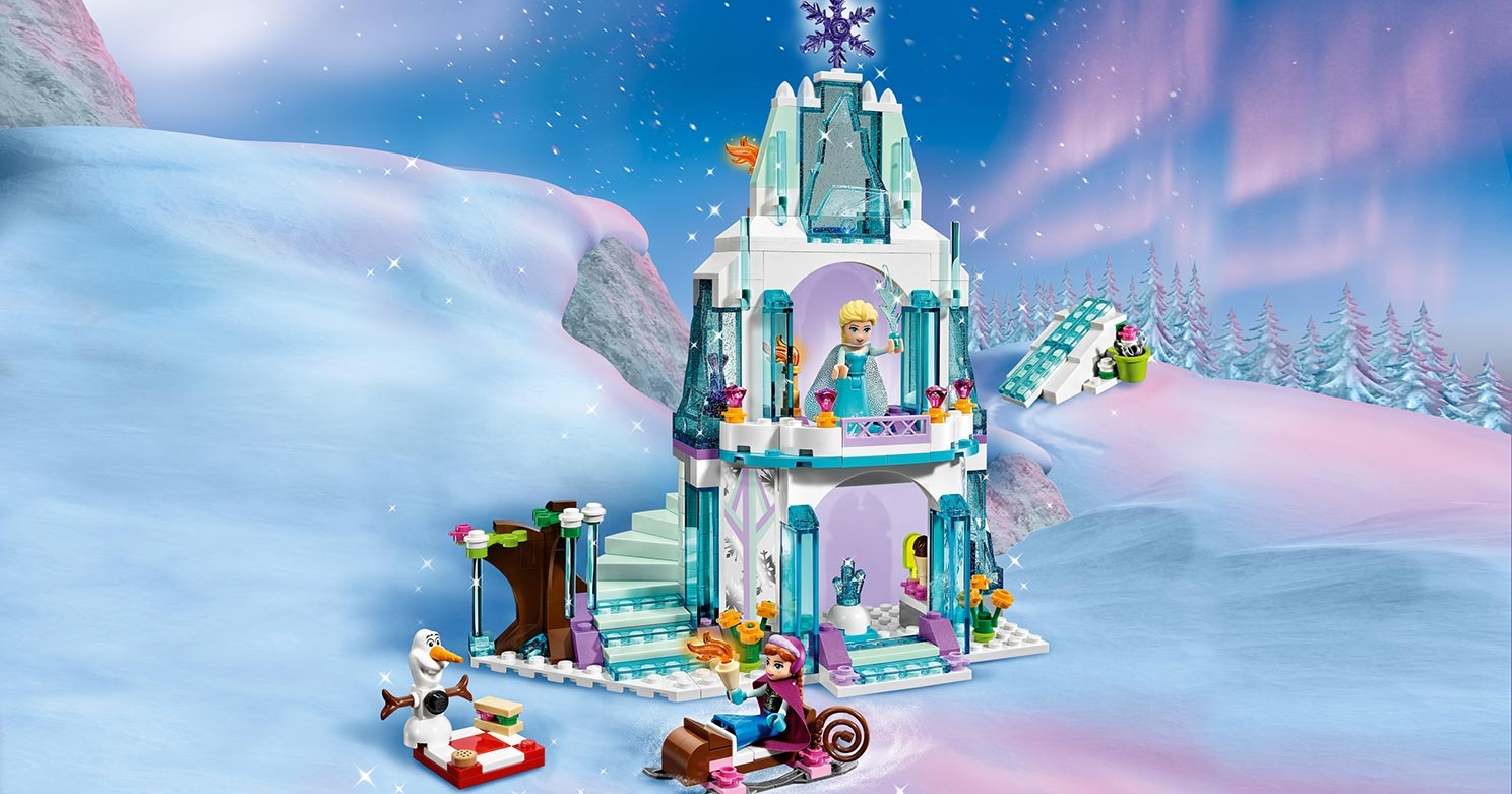 Elsa's Sparkling Ice Castle - Videos - LEGO.com for kids