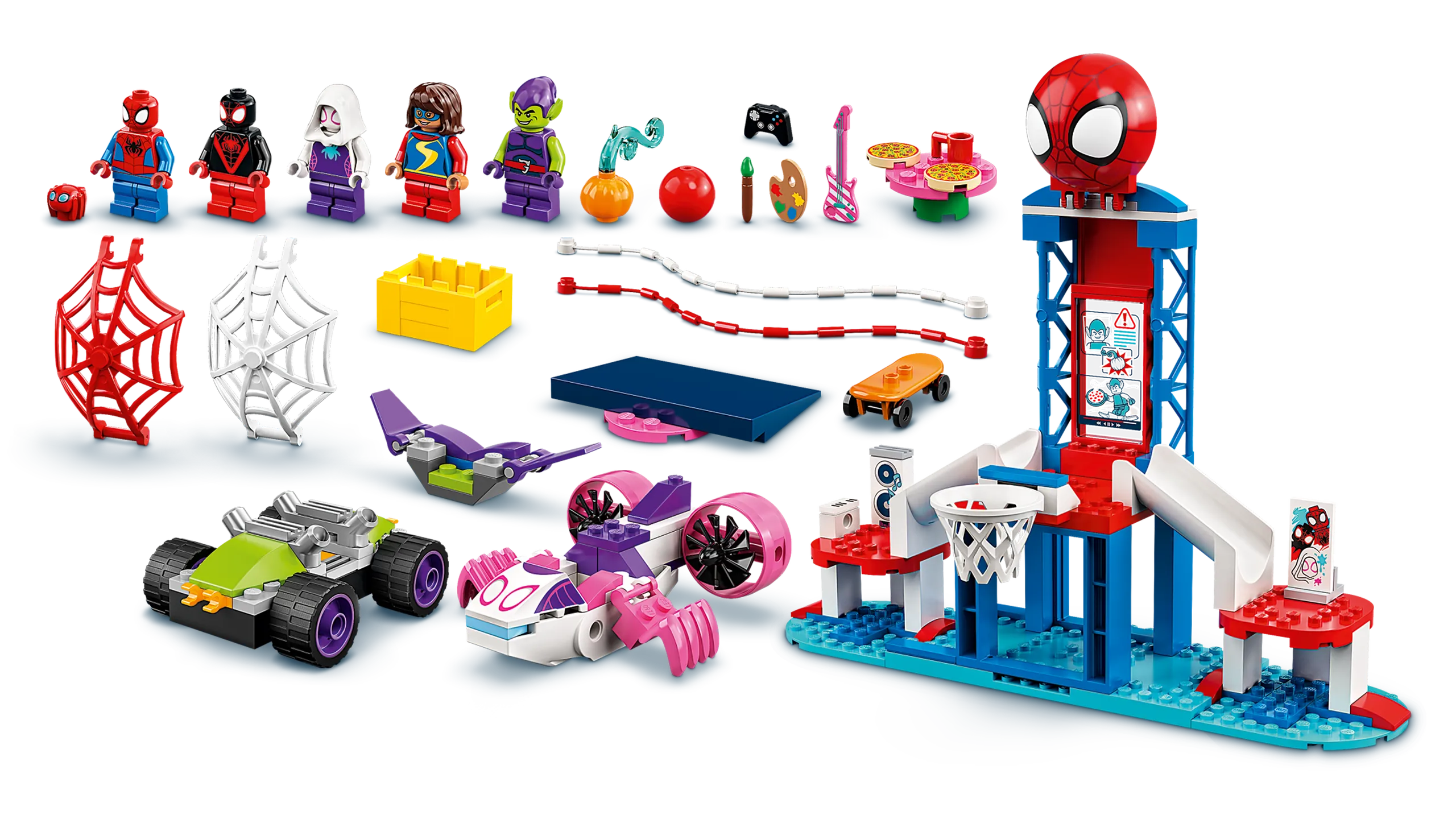 Spider-Man Webquarters Hangout - Videos - LEGO.com for kids