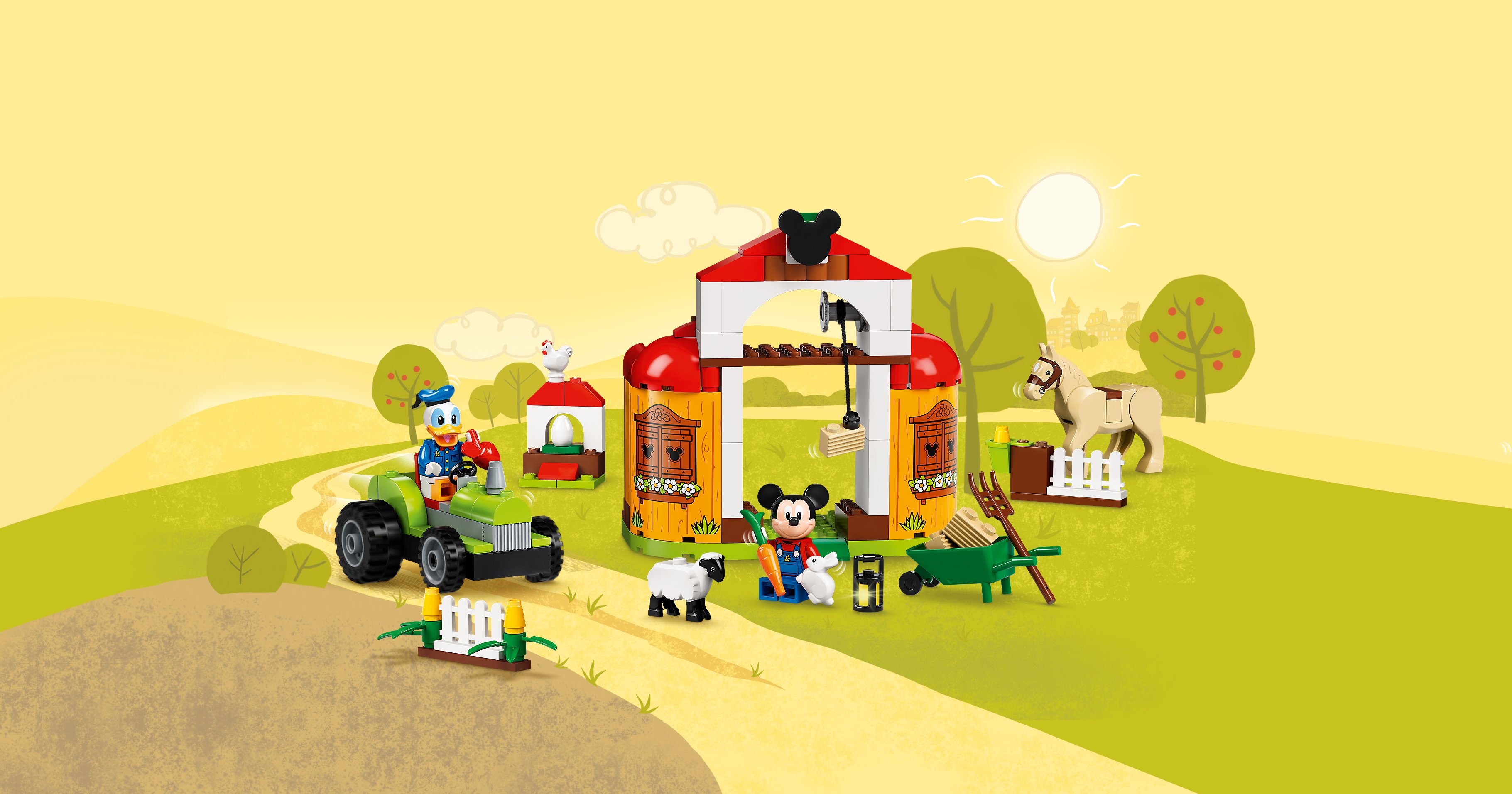 Mickey Mouse & Donald Duck's Farm - Videos - LEGO.com for kids