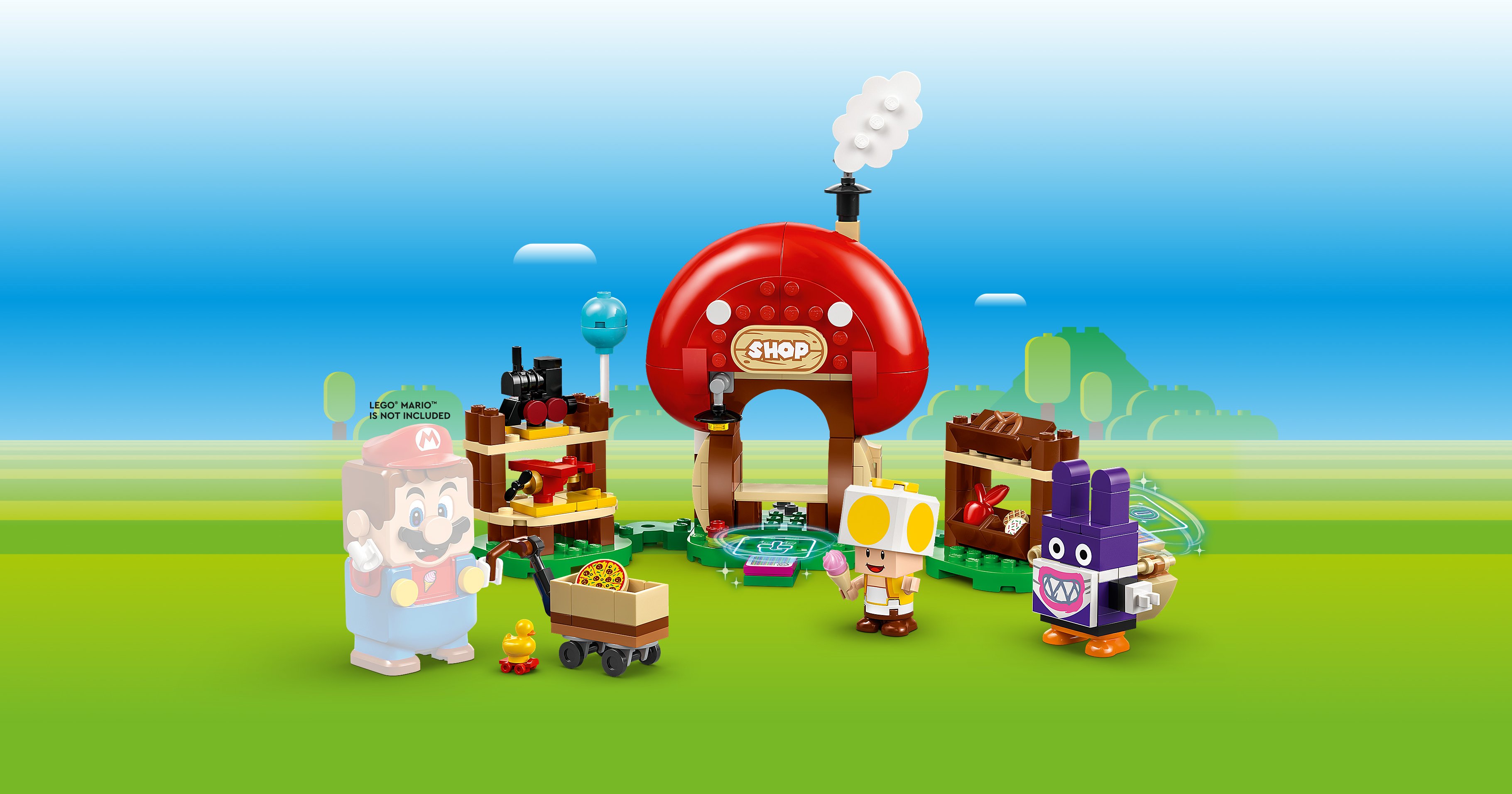 Nabbit at Toad's Shop Expansion Set - Videos - LEGO.com for kids
