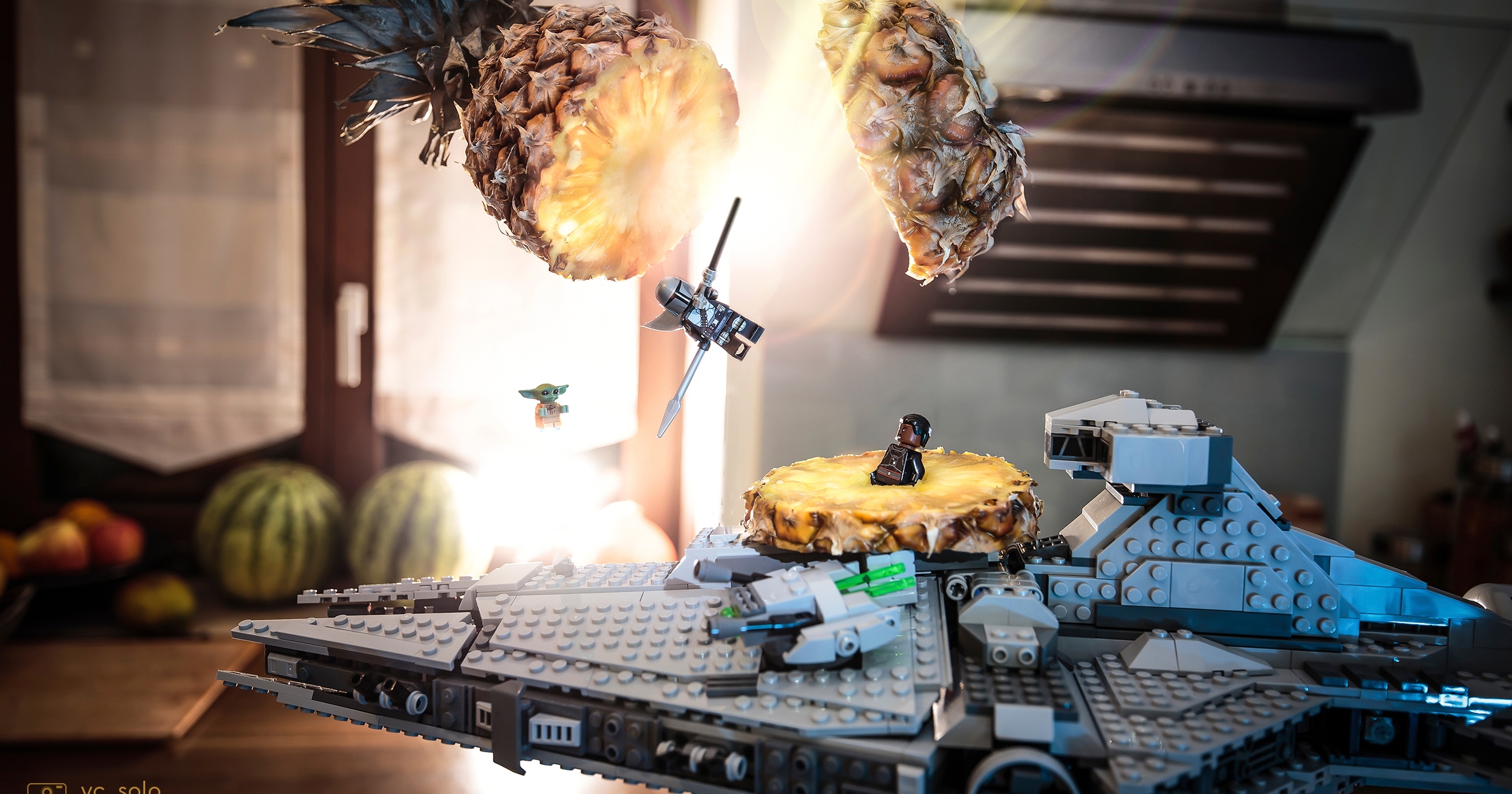 Mando and Grogu™ are an unstoppable team. Take that, Moff Gideon ...