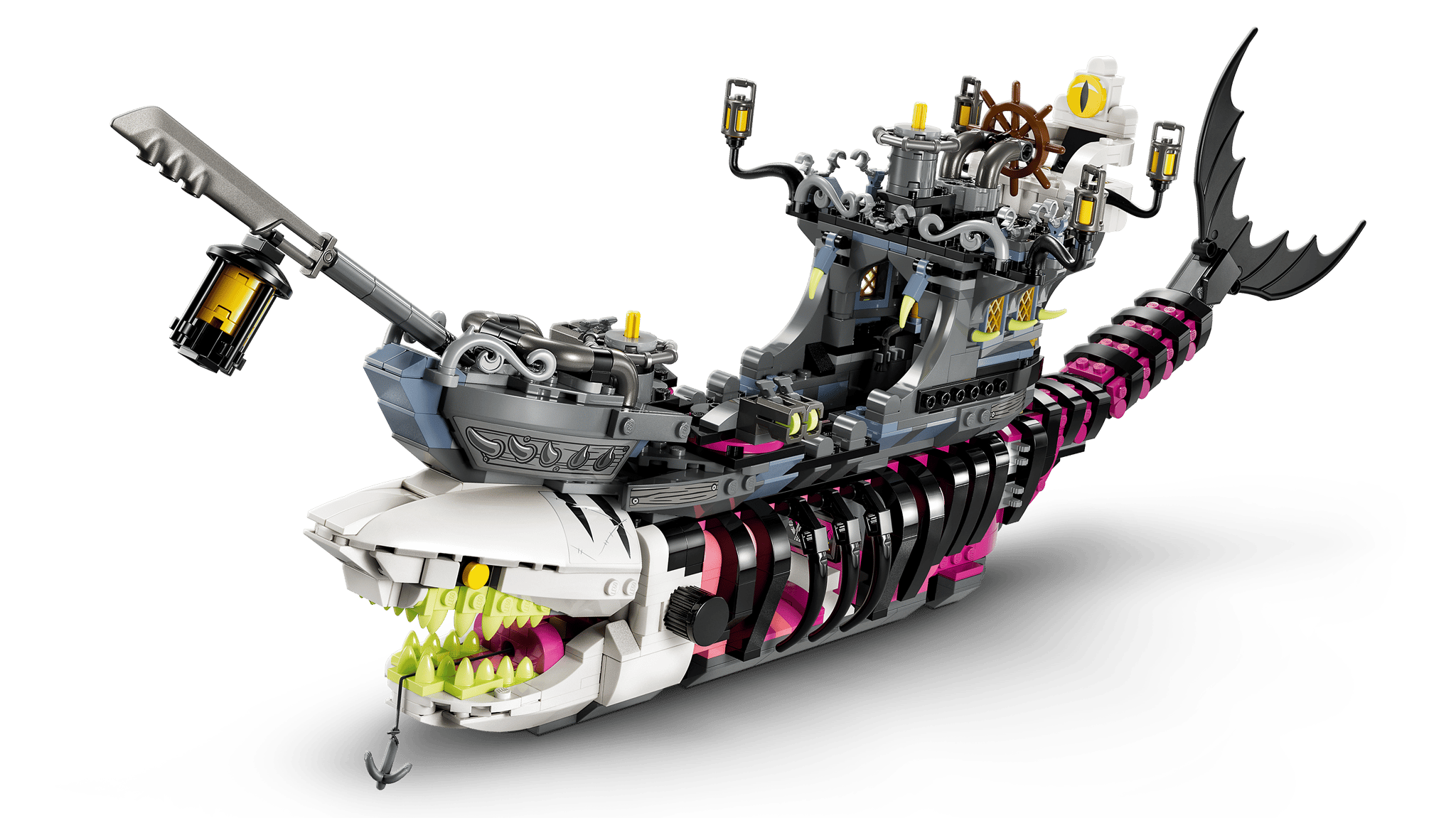 Nightmare Shark Ship - Videos - LEGO.com for kids