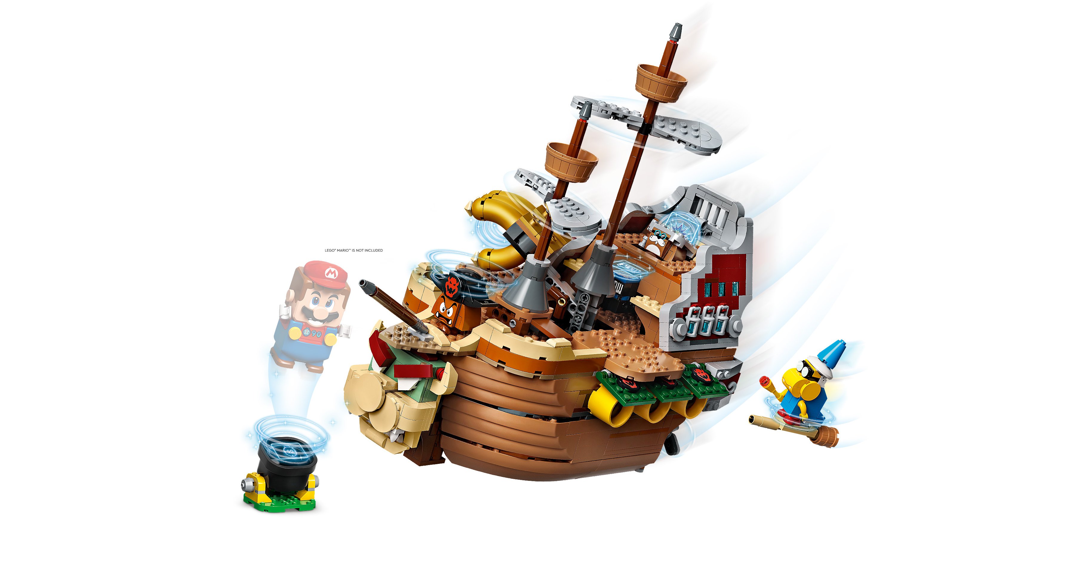 Bowser’s Airship Expansion Set - Videos - LEGO.com for kids