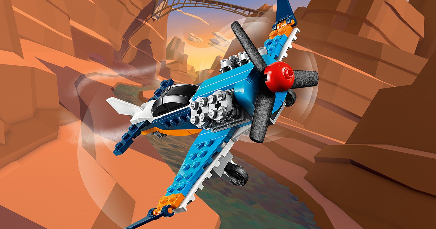 Propeller Plane - Videos - LEGO.com for kids
