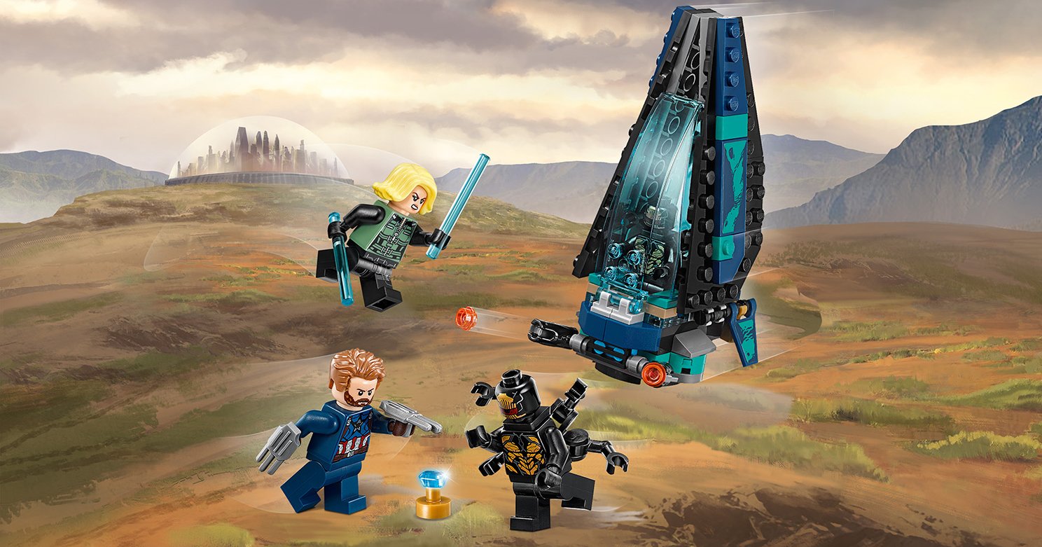 어벤져스 아웃라이더 드롭쉽 공격 - 비디오 - 어린이를 위한 LEGO.com