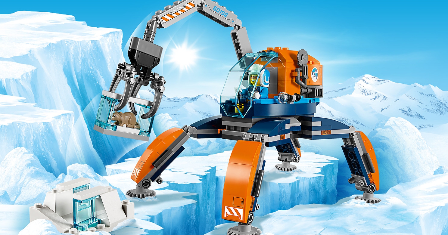 Arctic Ice Crawler - Videos - LEGO.com for kids