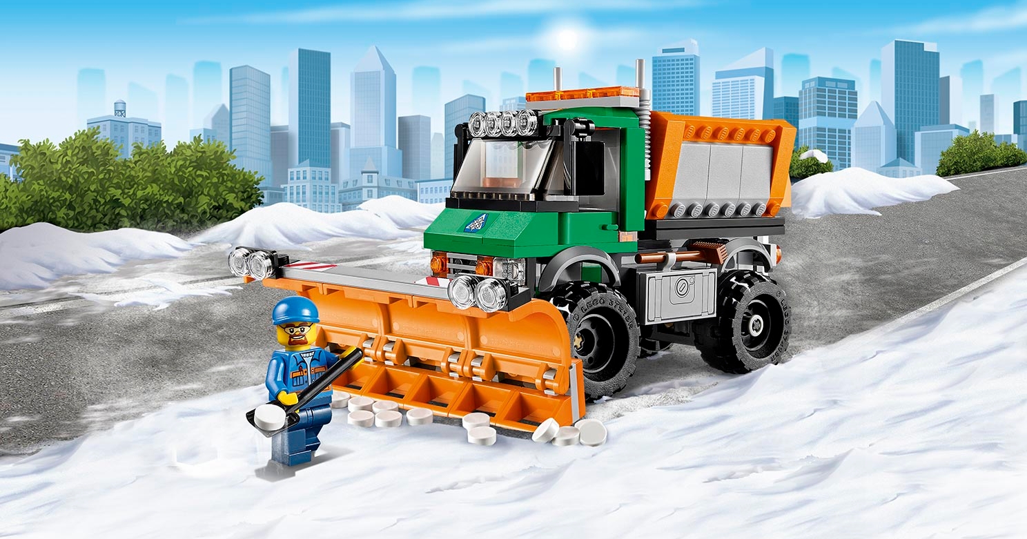 Snowplow Truck - Videos - LEGO.com for kids