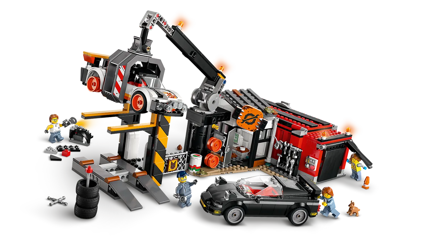Scrapyard with Cars - Videos - LEGO.com for kids