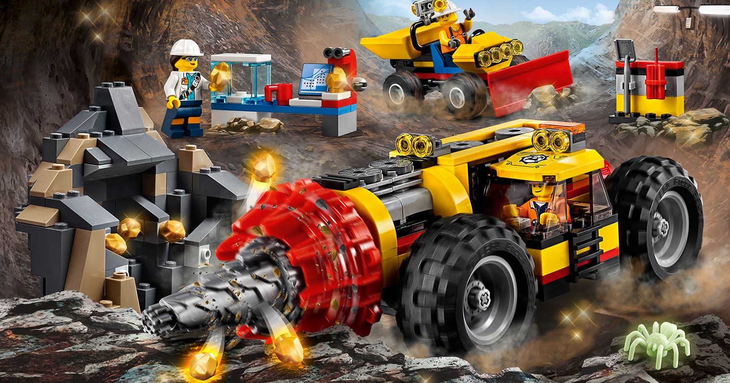 Mina: Perforadora pesada - Videos - LEGO.com para niños