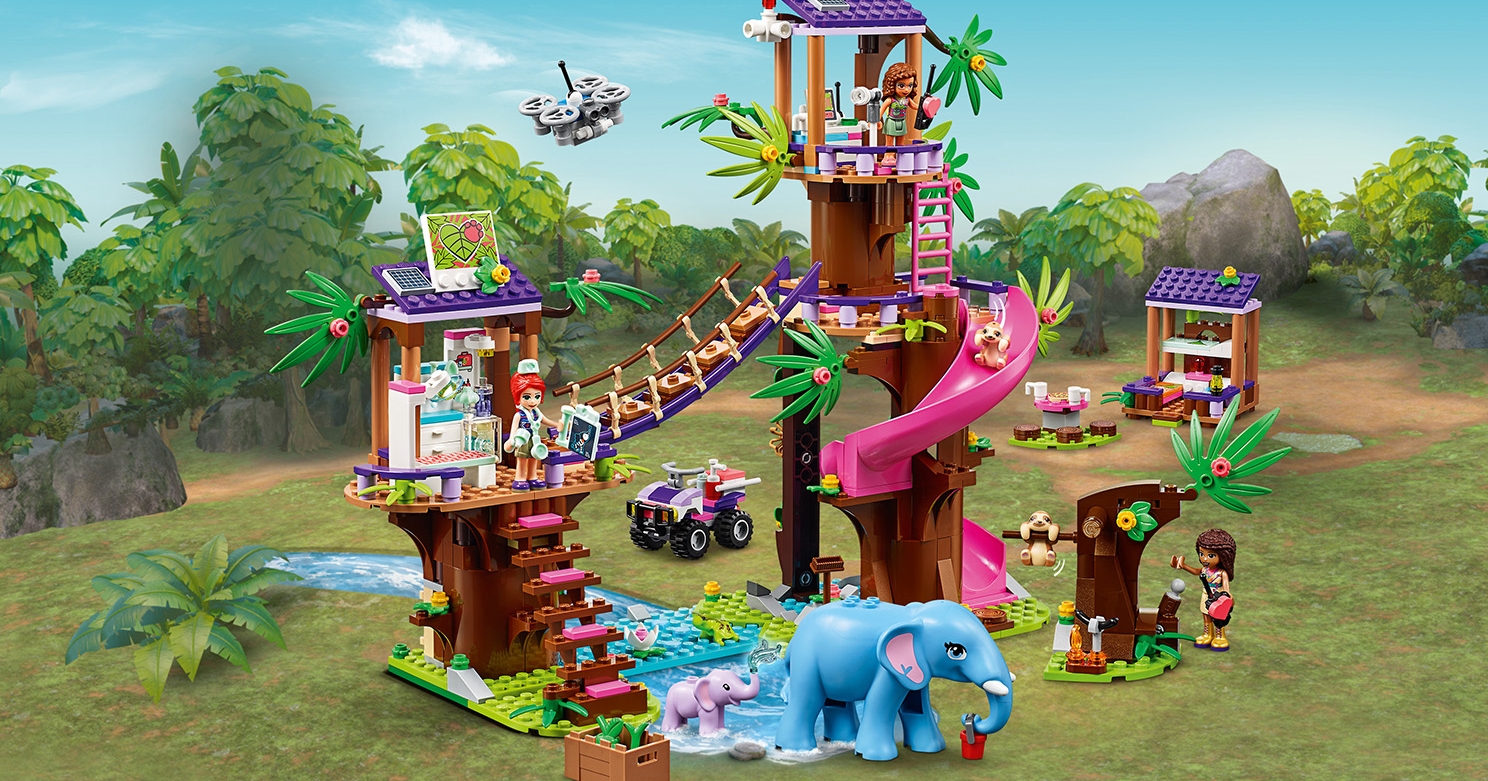 Jungle Rescue Base - Videos - LEGO.com for kids