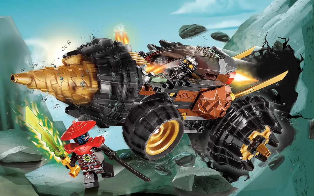 Cole's Earth Driller - Videos - LEGO.com for kids