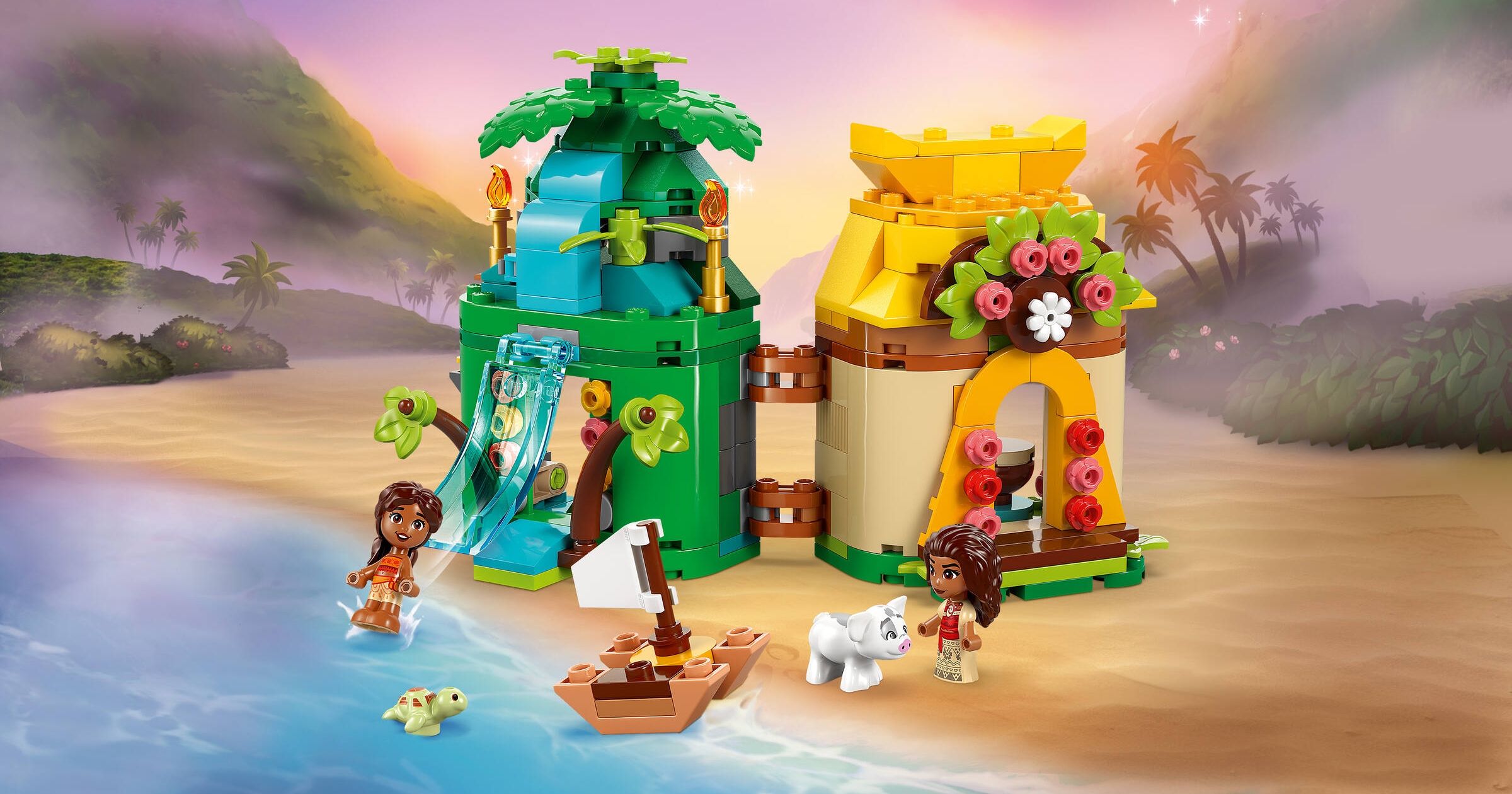 Diversión en la Isla con Moana - Videos - LEGO.com para niños