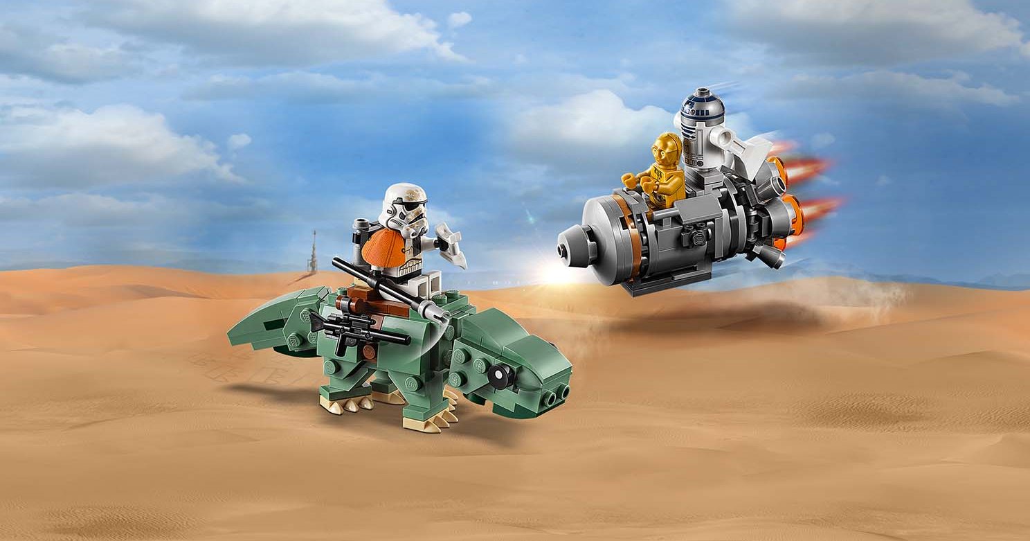 Microfighters: Cápsula de Escape vs. Dewback™ - Videos - LEGO.com para ...
