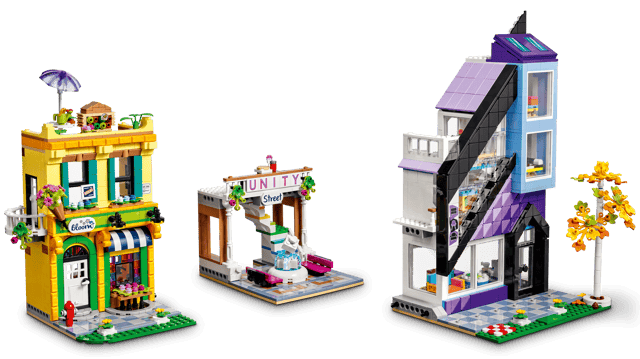 Downtown Flower and Design Stores - Videos - LEGO.com for kids