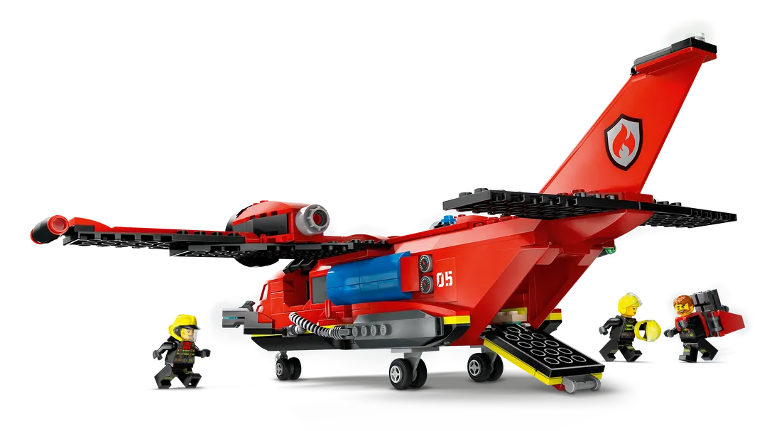Avión de Rescate de Bomberos - Videos - LEGO.com para niños
