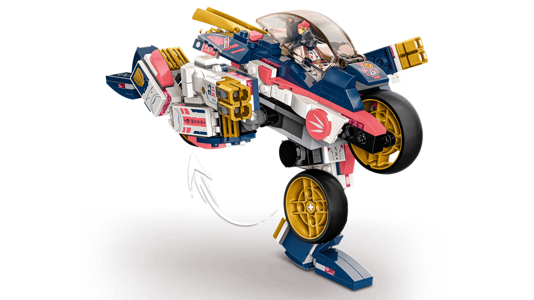 Sora's Transforming Mech Bike Racer - Videos - LEGO.com for kids