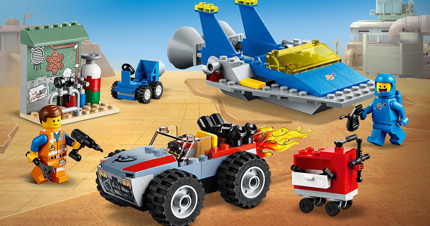 Emmet and Benny’s ‘Build and Fix’ Workshop! - Videos - LEGO.com for kids