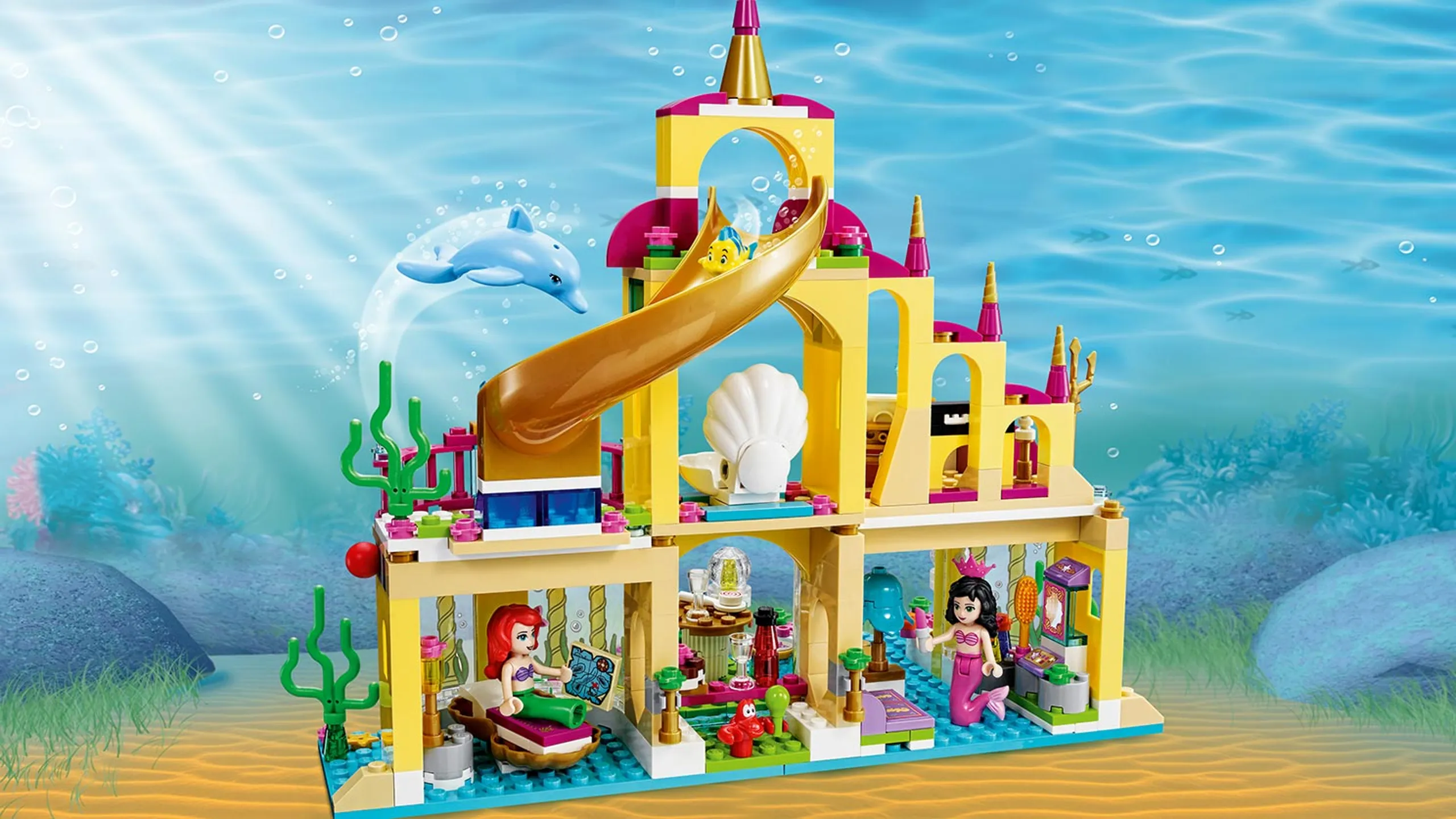 Ariel's Undersea Palace - Videos - LEGO.com for kids