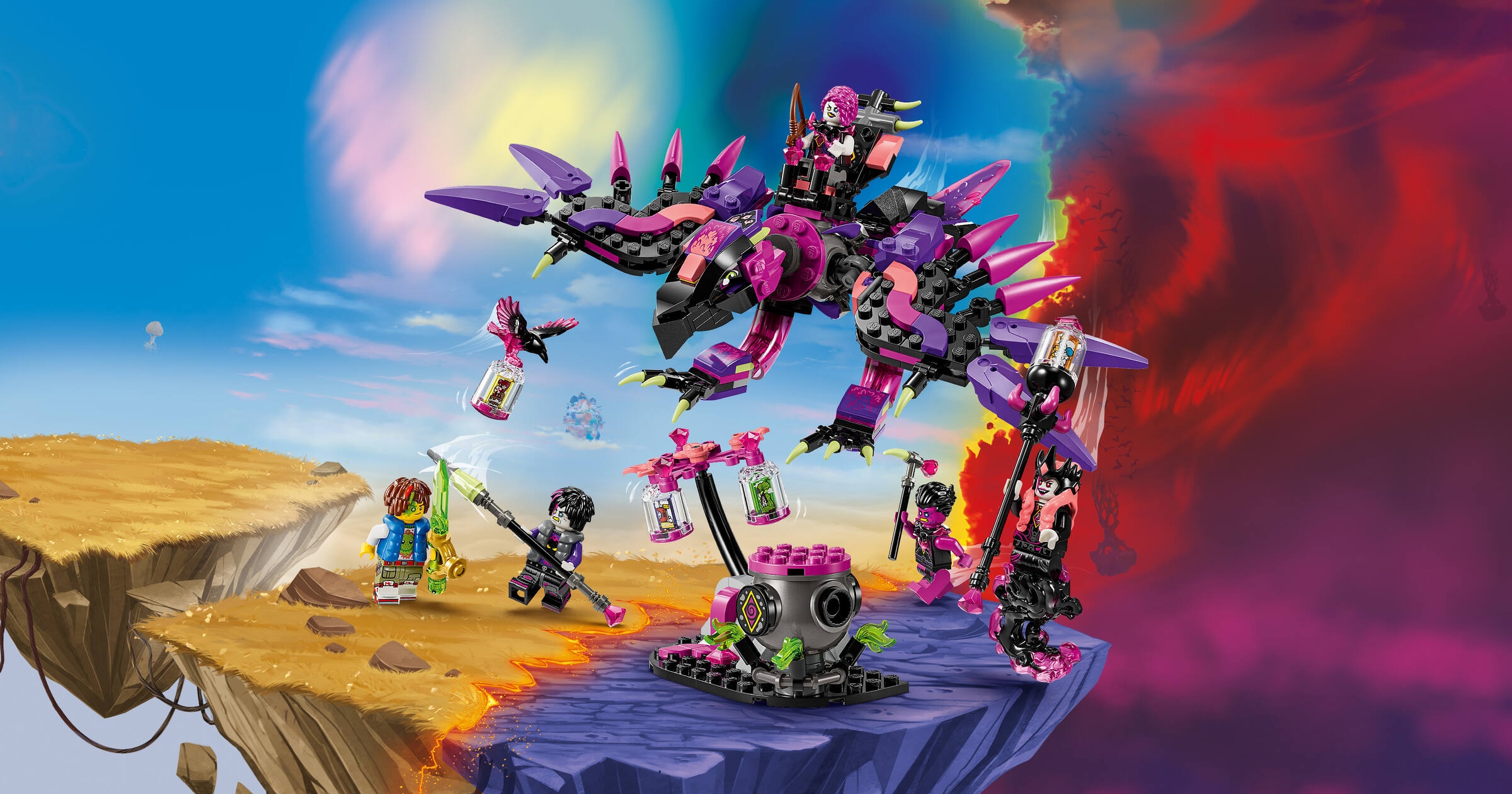 The Never Witch's Nightmare Creatures - Videos - LEGO.com for kids