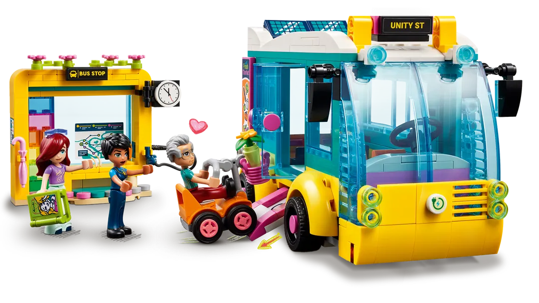 Heartlake City Bus - Videos - LEGO.com for kids